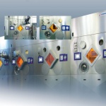 SPECT Production Hot Cell for solid target manipulation